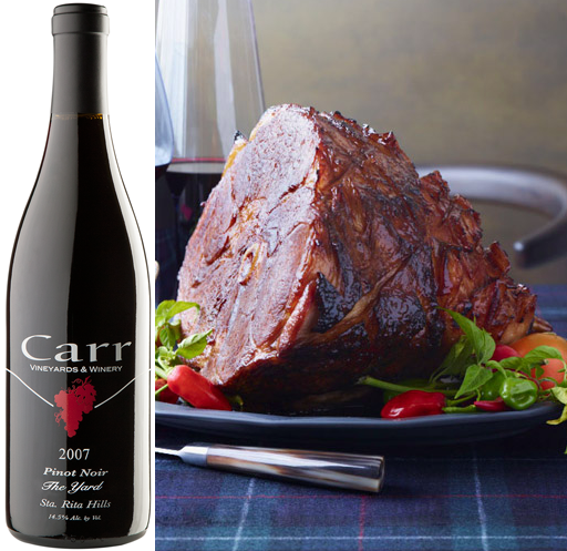 Smoky Glazed Ham with Red Pepper Jelly - Carr Vineyards and Winery