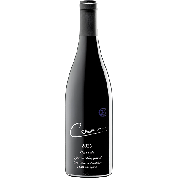 Wine Enthusiast - 90 Points - 2020 Carr Syrah, Lyons Vineyard, Los ...